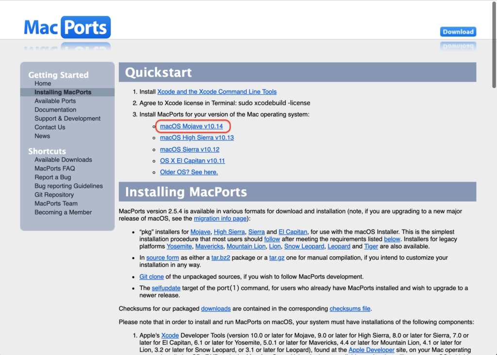 【Mac】XcodeとMacportsをインストールする | ハジカラ